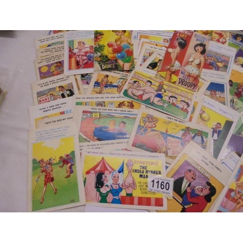 Approx. 65 mixed producers inc. Bamforth slim comic series, coastal ...