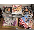 A collection of vintage 1990s Loaded magazines, Viz, Jack & Front Magazine