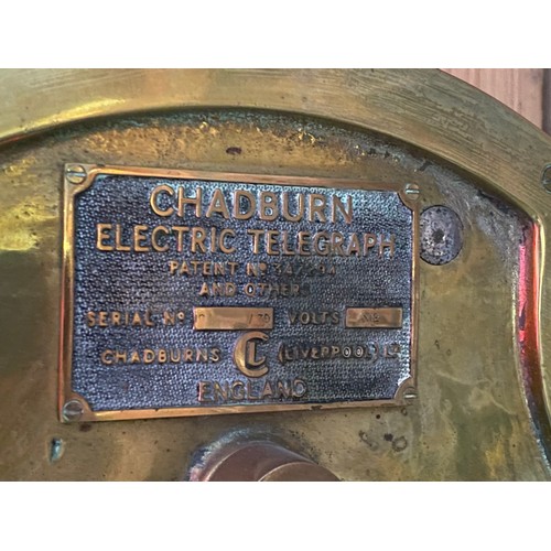 A Chadburn Engine Order Telegraph for ship's engine speed