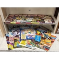 A quantity of Crash ZX Spectrum magazines, Your Sinclair & some cards