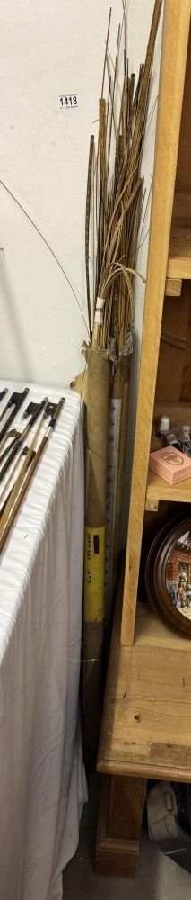 A quantity of inlaid / marquetry banding strips