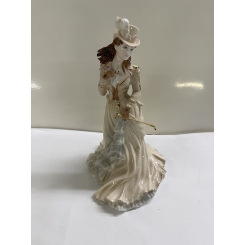 3 Coalport firguines Lady Helena riding in Hyde Park, Golden ...