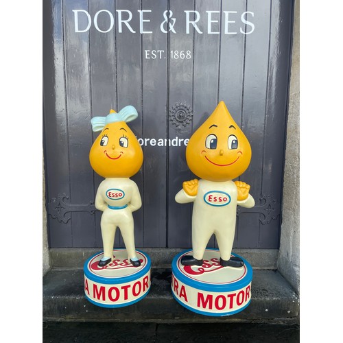 ESSO BRANDED PAIR OF MR. AND MRS. DRIP MODELS The highly recognisable ...