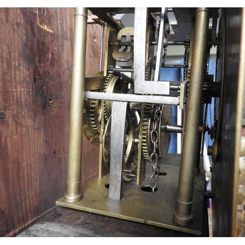 A GEORGE III 30 HOUR CLOCK MOVEMENT, CIRCA 1760by Edward Bilbie, Chew ...