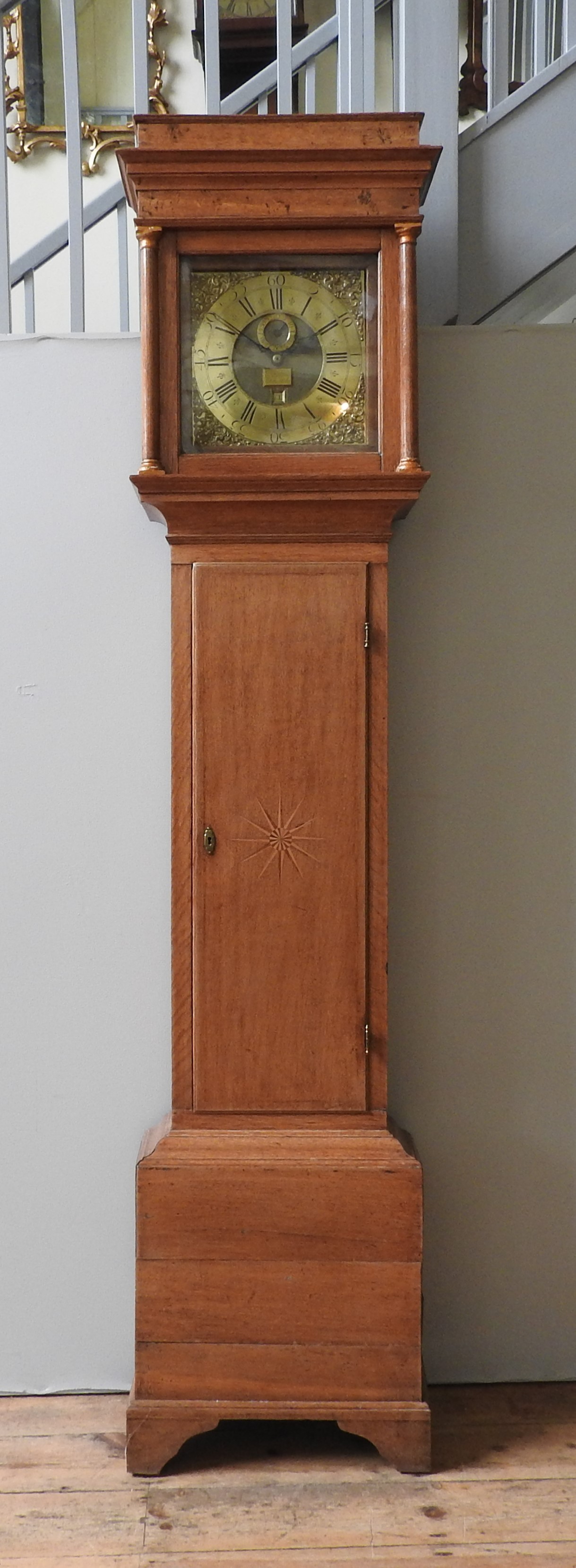 A GEORGE III 30 HOUR CLOCK MOVEMENT, CIRCA 1760by Edward Bilbie, Chew ...