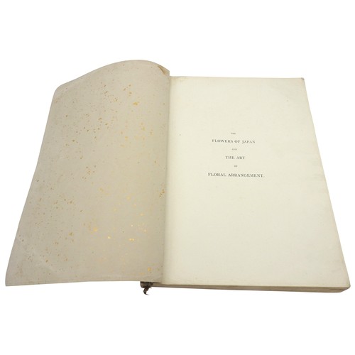 JOSIAH CONDER - THE FLOWERS OF JAPAN AND THE ART OF FLORAL ARRANGEMENT ...
