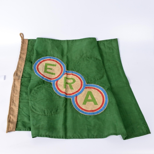 ERA WORKS-TEAM RACING FLAG c1935 A rare surviving example of the team ...