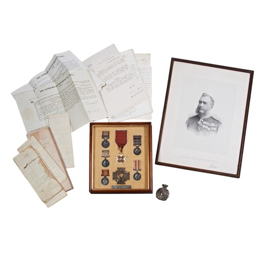 GENERAL SIR JOHN DORAN K.C.B. (1824-1903). A superlative medal group ...