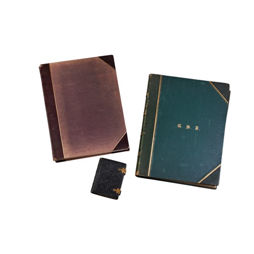DORAN FAMILY INTEREST; an album containing 19th century annotated ...