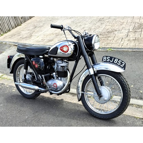 1961 BSA B40 SS90Registration Number: BSJ 853Frame Number ...
