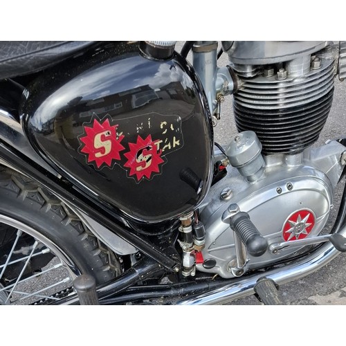 1961 BSA B40 SS90Registration Number: BSJ 853Frame Number ...