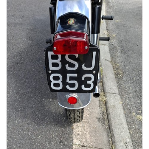 1961 BSA B40 SS90Registration Number: BSJ 853Frame Number ...
