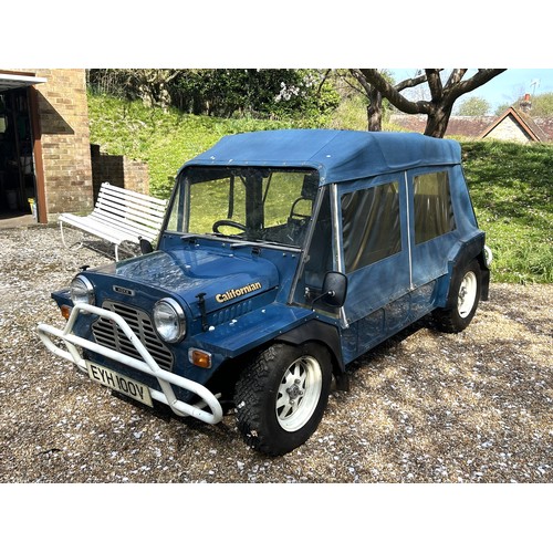 Property of a Gentleman1980 Mini Moke (1275) Californian Registration ...
