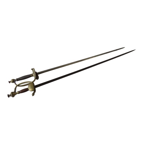 A FRENCH GRENADIERS sword with fullered, flattened diamond section ...
