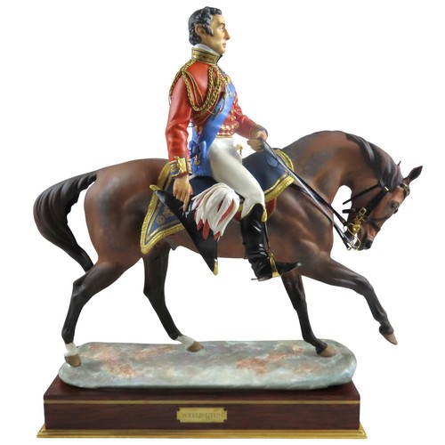 A ROYAL WORCESTER DUKE OF WELLINGTON MODEL 1969 by Bernard Winskill ...