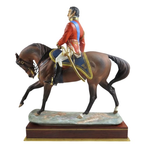 A ROYAL WORCESTER DUKE OF WELLINGTON MODEL 1969 by Bernard Winskill ...