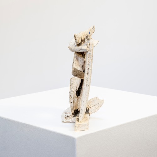 MICHAEL MASON FRSS (1935-2023) UNTITLED CERAMIC SCULPTURE of abstract ...