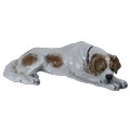 A ROSENTHAL PORCELAIN MODEL OF A ST. BERNARD DOGmodelled in recumbent ...