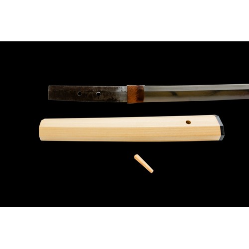 A KATANA, Echizen Seki School, Jokyo Period circa 1685, shinogi-zukuri ...