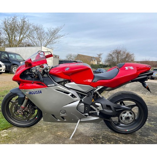 2001 MV Augusta MV750 F4Registration Number: Y227 RPXFrame Number ...