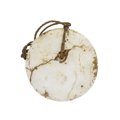A GOOD SOLOMON ISLANDS/SANTA CRUZ TEMA BREAST PLATE the disc fashioned ...