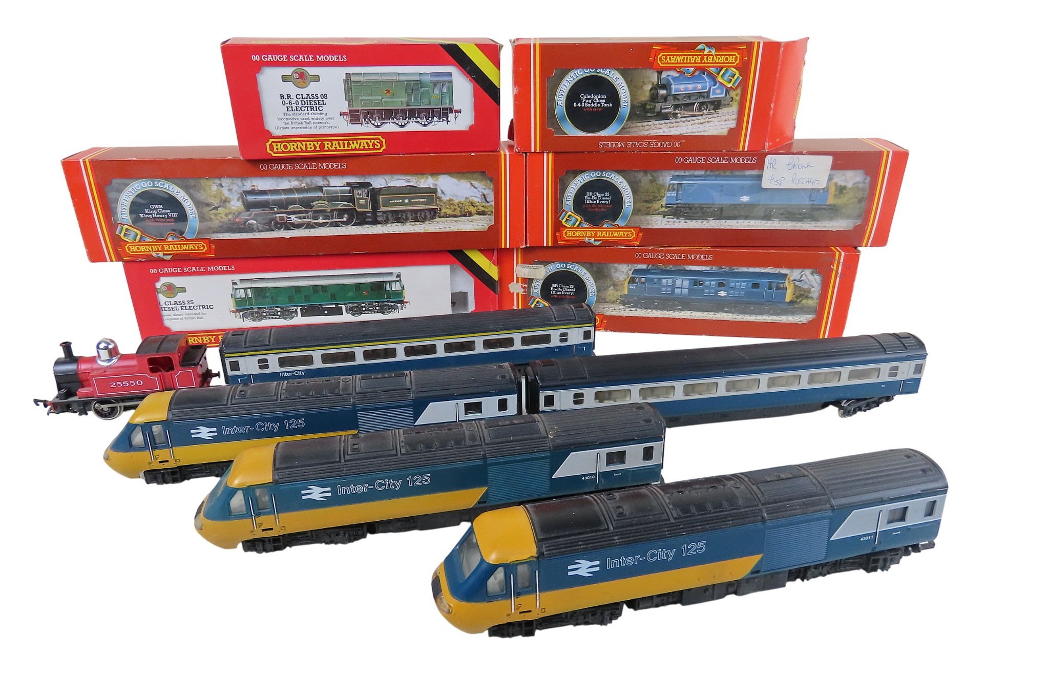 A HORNBY 00 R.349 GWR KING CLASS LOCO 'KING HENRY VIII' boxed, an R.072 ...