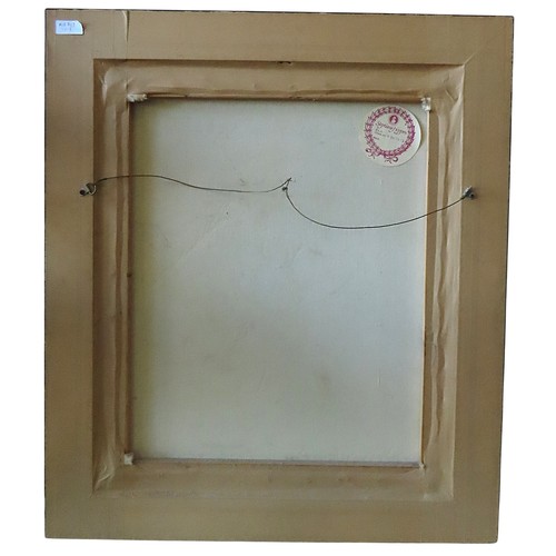 A REGENCY FULL LENGTH PORTRAIT OIL PAINTING OF A YOUNG GIRL depicted ...