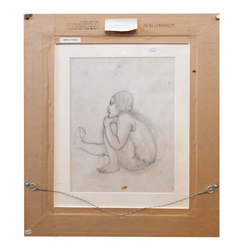 OCTAVE MORILLOT (1878-1931)DOUBVLE SIDED STUDIES OF TAHITIAN ...