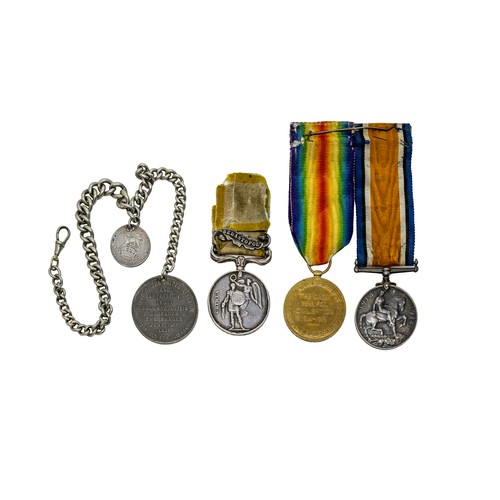 A CRIMEAN WAR MEDAL TO JACOB BATES, BADLY WOUNDED AT SEVASTOPOL WITH ...