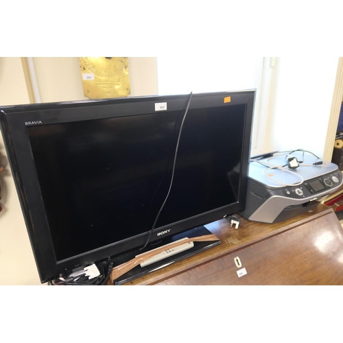 Sony Bravia colour television, with remote, also an Epson Stylus RX560 ...