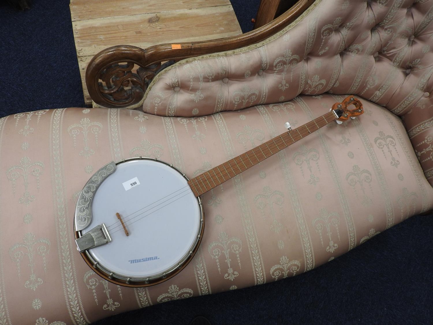 German satinwood banjo