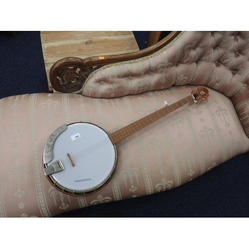German satinwood banjo