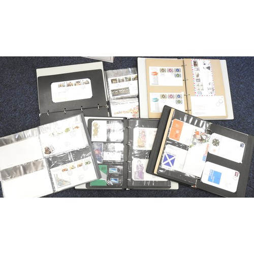 Collection of British first day covers, circa 1969-80, contained within ...