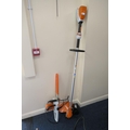 Stihl rechargeable strimmer FSA60R, with battery and charger, also a ...