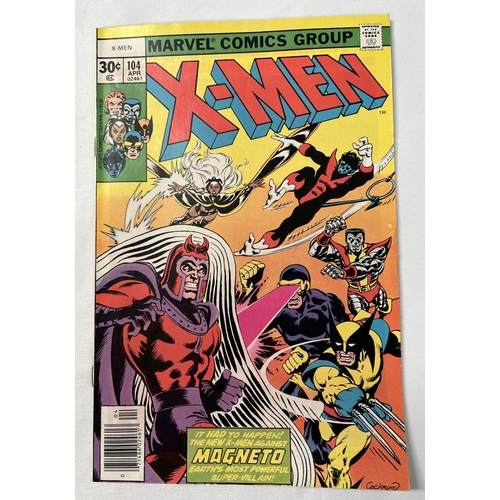 Marvel Comics - 'X-Men' #104 (2), 108, 109, 110 (2), 111, US price ...