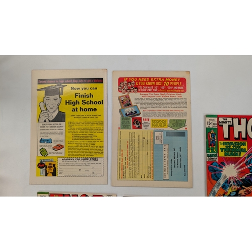 Marvel Comics - 'The Mighty Thor' #158, 159, 160, 161, 162, 163, 164 ...