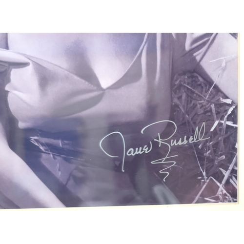 Two framed Autographs/ Signatures Janis Joplin pen on orange card with ...