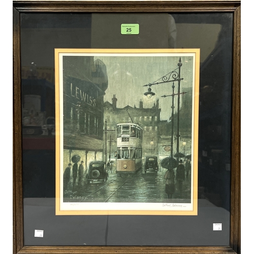After Arthur Delaney, "Lewis's", artist signed limited edition print ...
