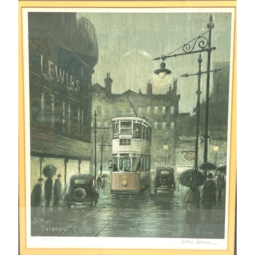 After Arthur Delaney, "Lewis's", artist signed limited edition print ...