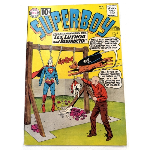 DC Comics Superboy #77, 80, 82, 85, 89, 92, 93, 98, 103, including Krypton etc