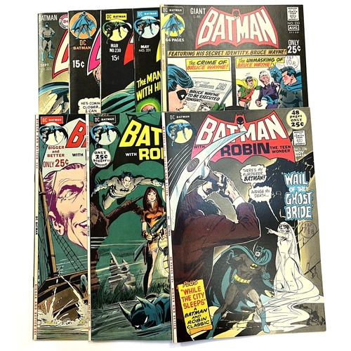 DC Comics: Batman #225, 226, 230, 231, 233, 234, 235, 236, inc;uding ...