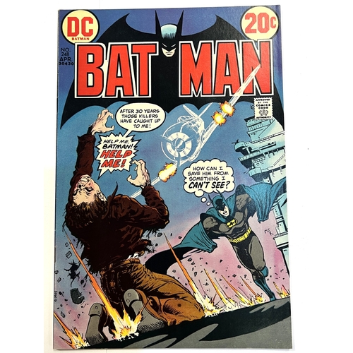 DC Comics: Batman #237 x 2, 239 x 2, 240, 241, 245, 246, 247, 248