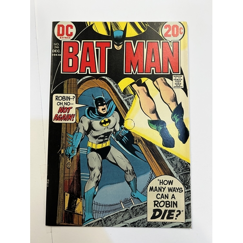 DC Comics: Batman #237 x 2, 239 x 2, 240, 241, 245, 246, 247, 248