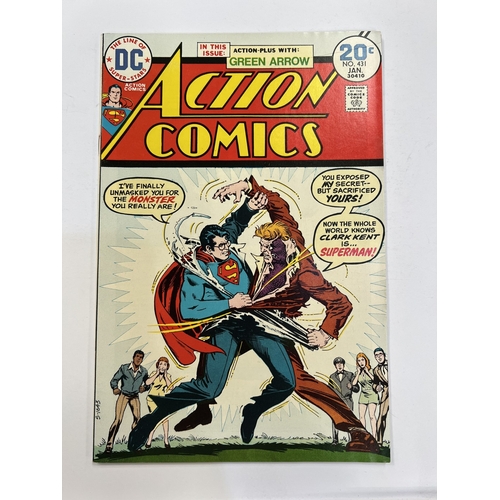 DC Comics: Action Comics 425, 426, 428, 429, 430, 431, 432 X2, 433, 434 ...