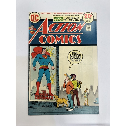 DC Comics: Action Comics 425, 426, 428, 429, 430, 431, 432 X2, 433, 434 ...