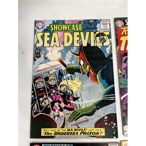 D C Comics: Showcase Presents #25, 28, 41, 45, 50, 51, cents issues UK ...