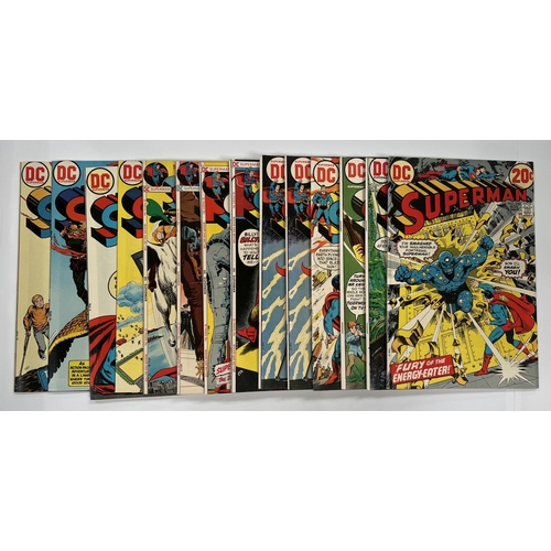 DC Comics: Superman 249, 250, 251, 253, 254 x 2, 255, 256, 257, 258 ...