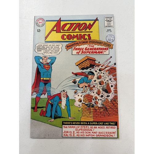 DC Comics: Action Comics #307, 309, 313, 315, 316, 317, 320, 322, 323 ...