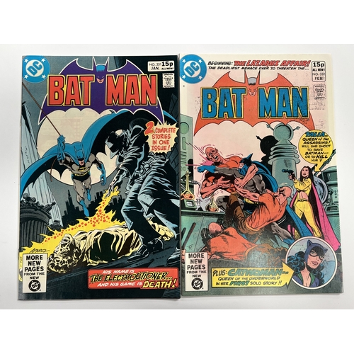 D C Comics: Batman 327, 328 x 2, 329, 330 x 2, 331, 332, 333 x 2, 334 x ...