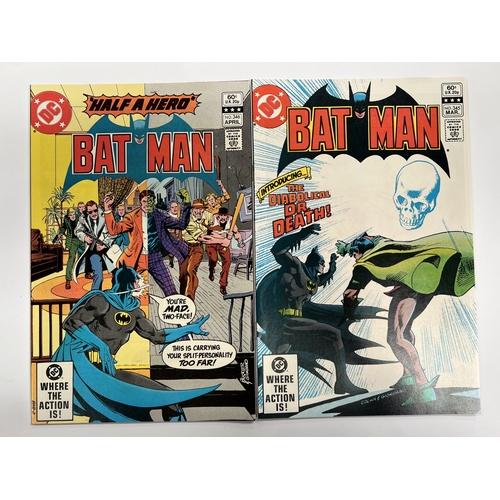 D C Comics: Batman 339 x 4, 340 x 2, 341 x 2, 342, 343, 344 x 2, 345 x ...